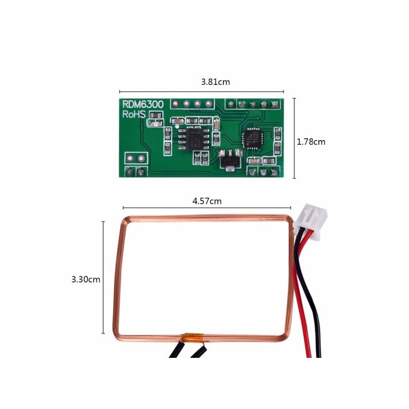 RDM6300 MODULO LECTOR RFID 125KHZ