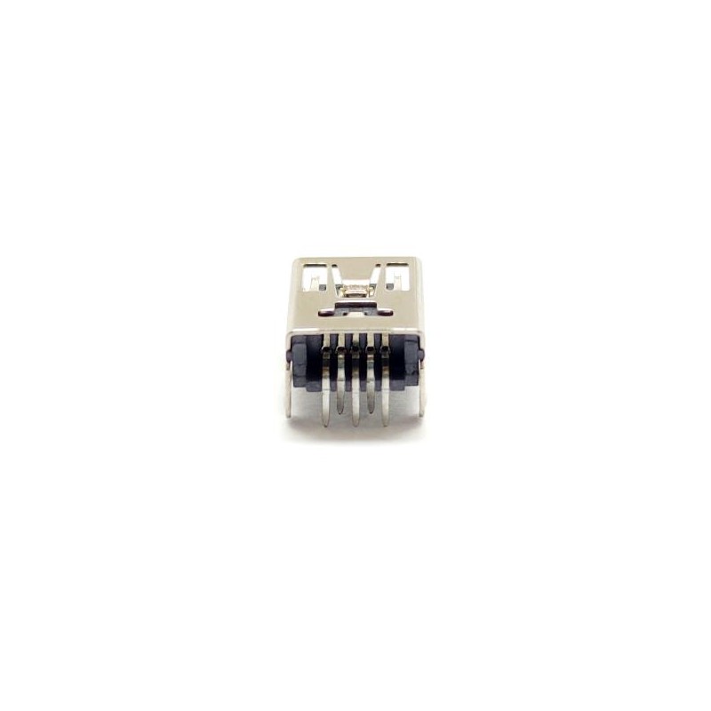 CONECTOR HEMBRA MINI USB TIPO B PARA PCB HORIZONTAL 5 PINES