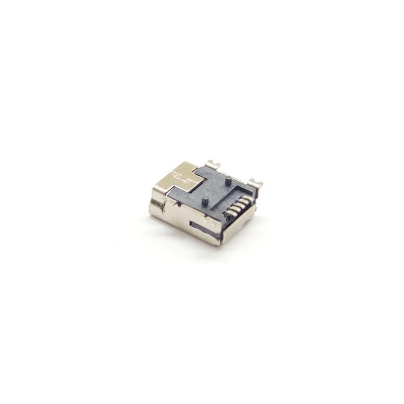 CONECTOR MINI USB SMD TIPO B PARA PCB 5 PINES HEMBRA