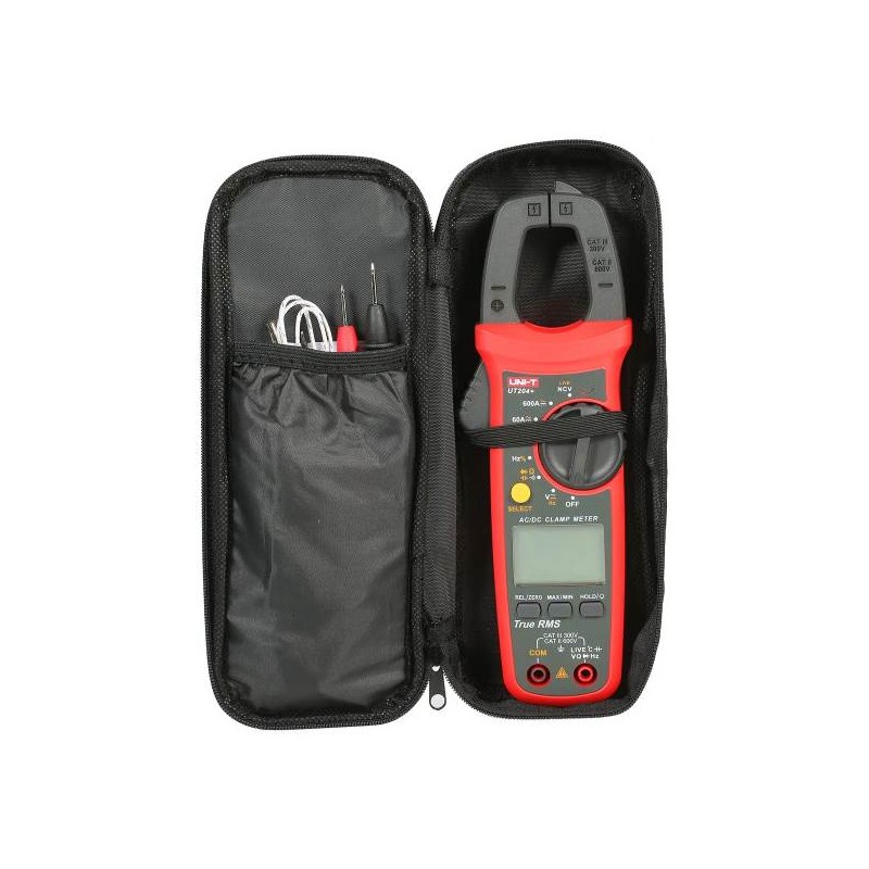 MULTIMETRO UT204+ PINZA AMPERIMETRICA DC/AC 600A PANEL SOLAR