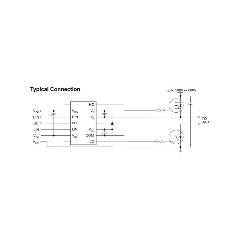 IR2110 DRIVER CONTROL DE POTENCIA