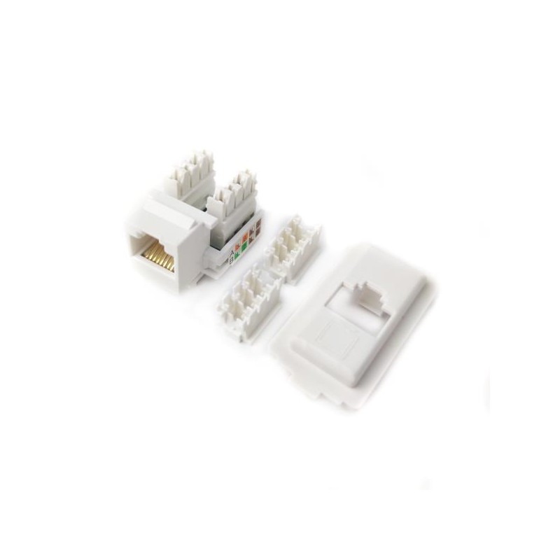 CONECTOR JACK RJ45 CAT 5E KEYSTONE