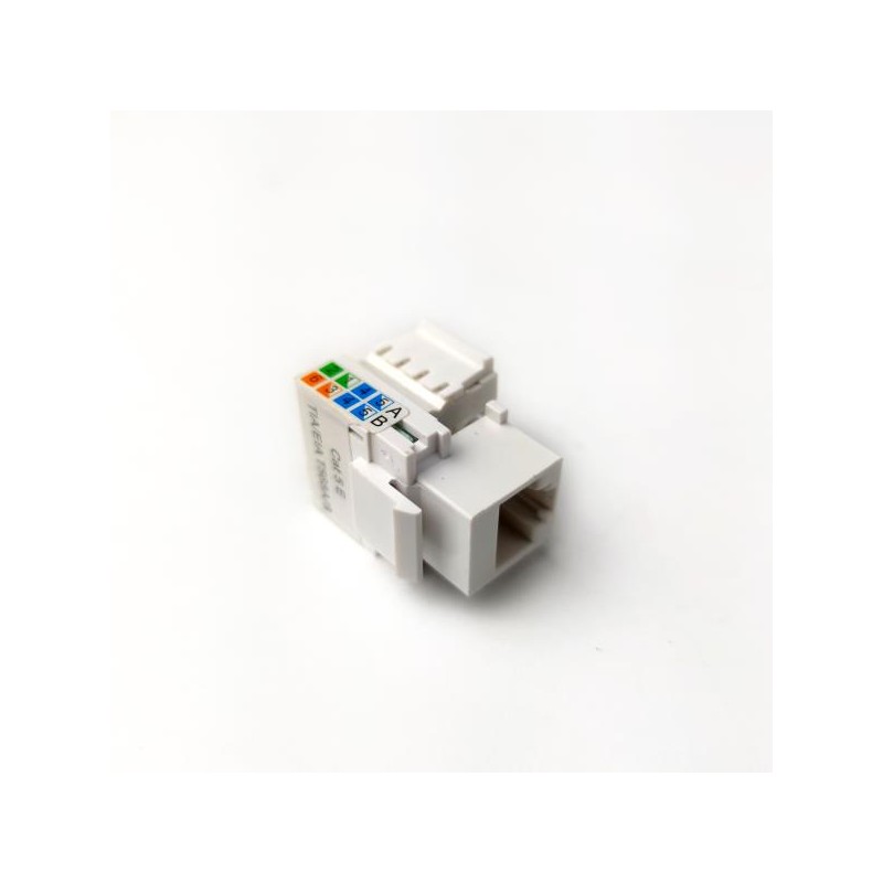 CONECTOR JACK RJ45 CAT 5E KEYSTONE