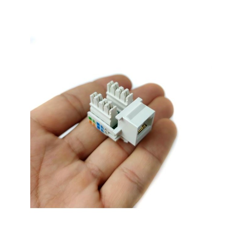 CONECTOR JACK RJ45 CAT 5E KEYSTONE
