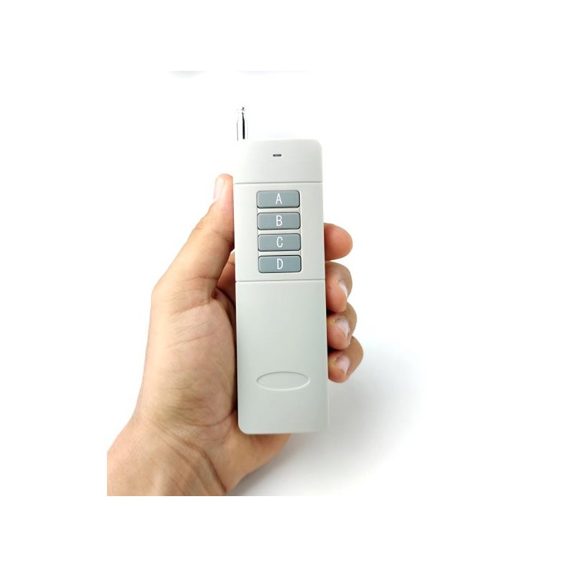 CONTROL RF 4CH 433MHZ LARGO ALCANCE DE 3000M 2262