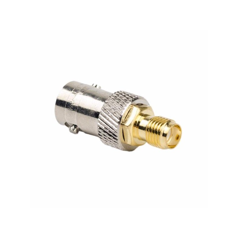 CONVERSOR CONECTOR SMA HEMBRA A BNC HEMBRA COAXIAL ADAPTADOR