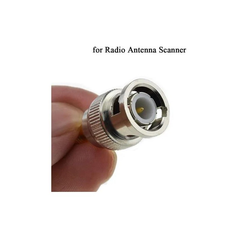 CONVERSOR CONECTOR SMA HEMBRA A BNC MACHO COAXIAL ADAPTADOR