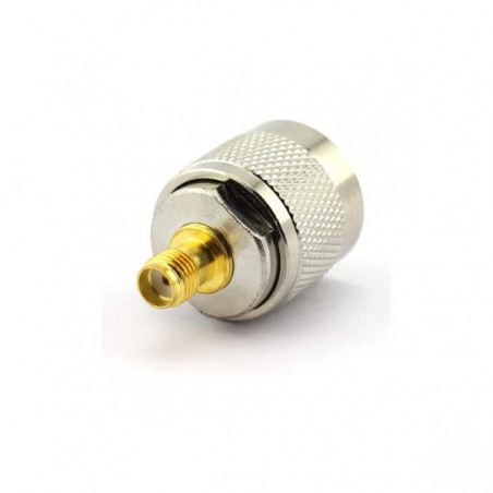 CONVERSOR CONECTOR SMA HEMBRA A N MACHO COAXIAL ADAPTADOR