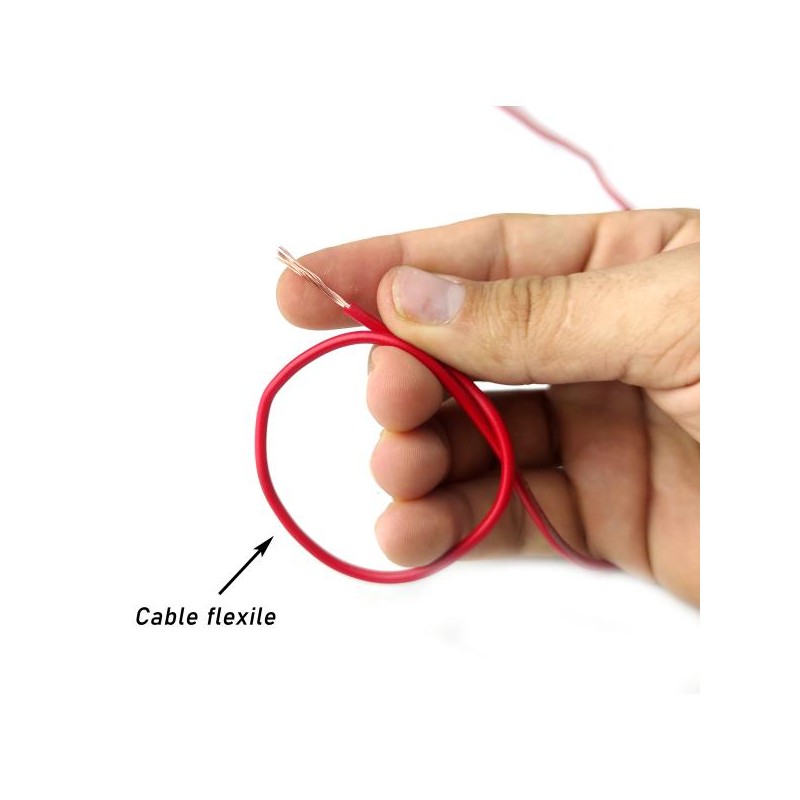CABLE VEHICULAR CALIBRE 18AWG ROJO CENTELSA (POR METRO)