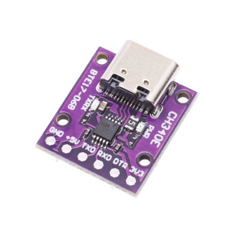 MODULO CH340E CONVERTIDOR SERIAL UART TTL CONVERSOR SERIE