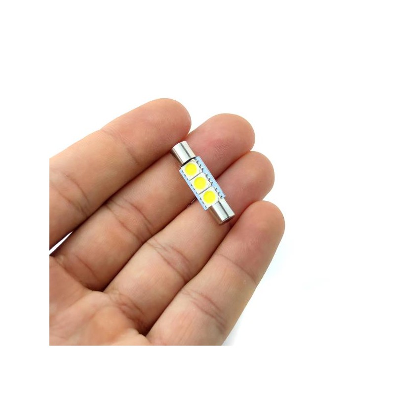 LUZ LED INTERIORES AUTO CARRO MAZDA 12V ESPEJO VANIDAD