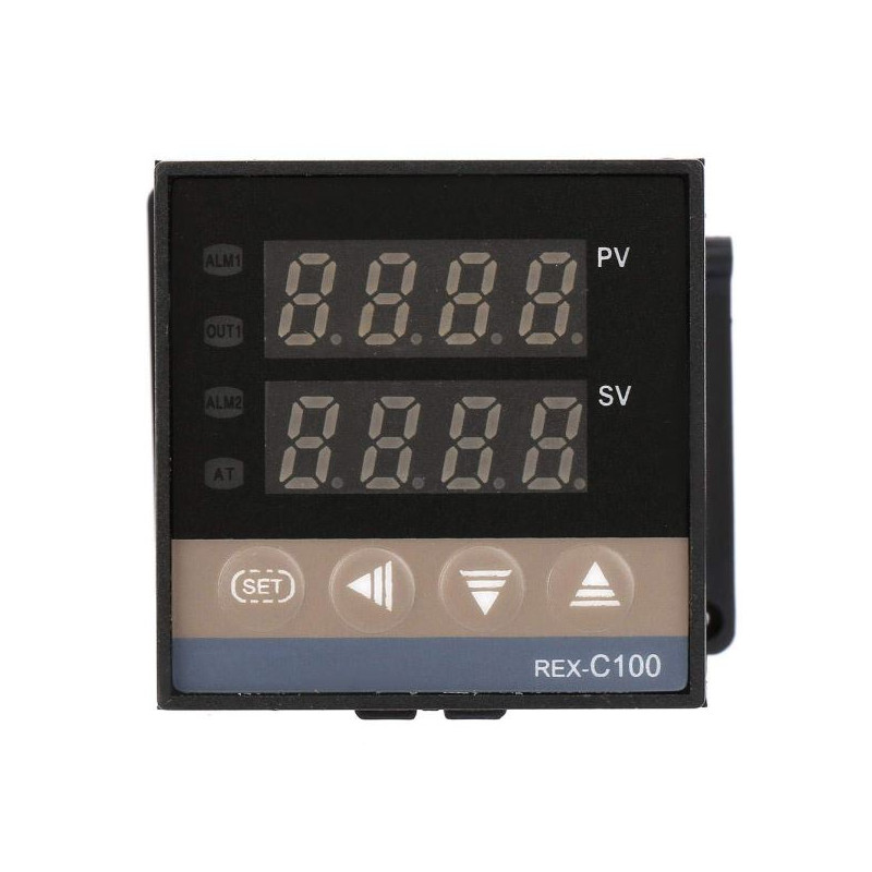REX-C100 CONTROLADOR PID TEMPERATURA 0-400° SALIDA RELE RELAY -12