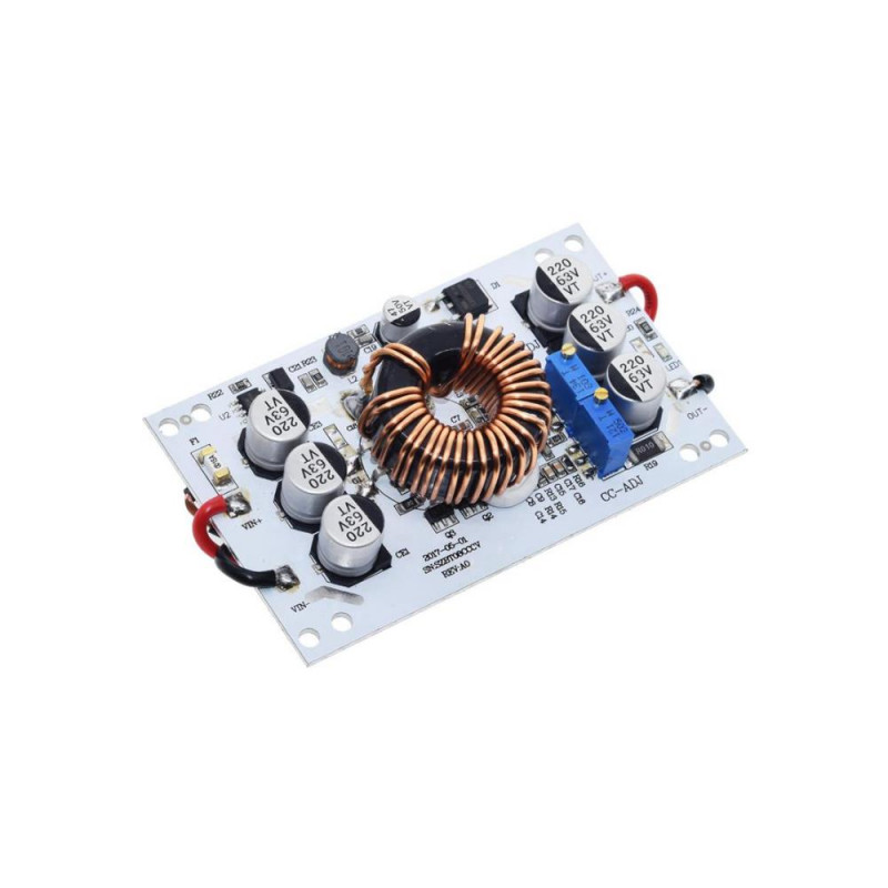 CONTROLADOR DRIVER LED 10A 600W 12-50V ELEVADOR DC-DC BOOST