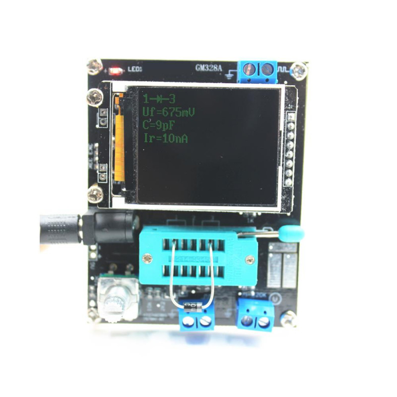 GM328A MEDIDOR FRECUENCIA PROBADOR DE COMPONENTES SALIDA PWM