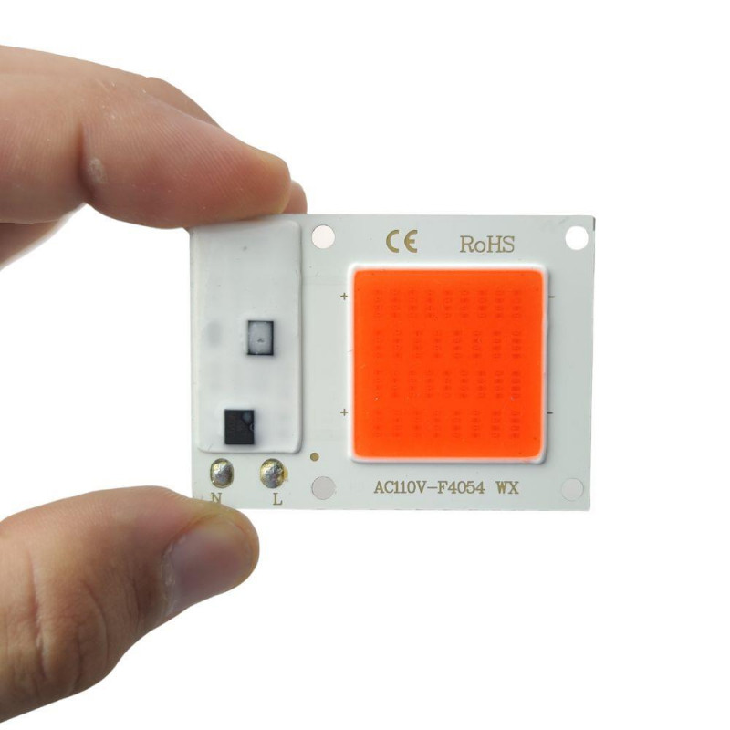 LED COB 10W 110VAC FULL ESPECTO 380-840NM PARA PLANTAS