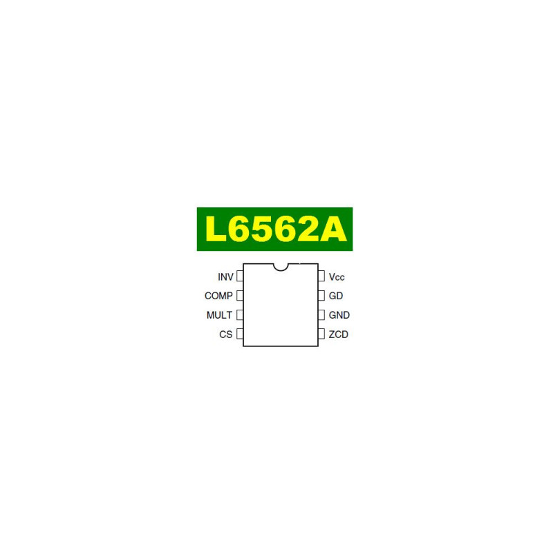 L6562 CONTROLADOR PFC FACTOR DE POTENCIA