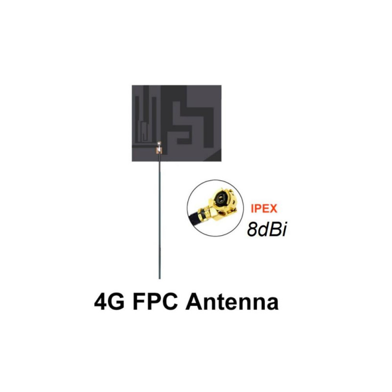 KIT A7670SA MODULO 4G LTE CAT1 DUAL SIM + ANTENA 68X58 + GPS