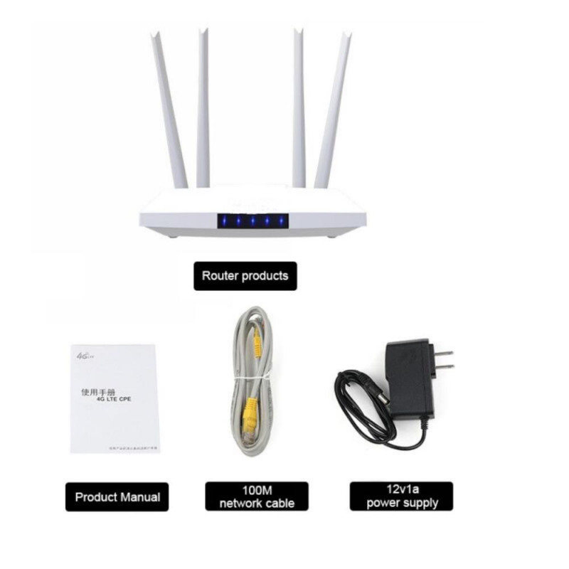 ROUTER 4G SIM CARD INTERNET WIFI CON DATOS TODO OPERADOR