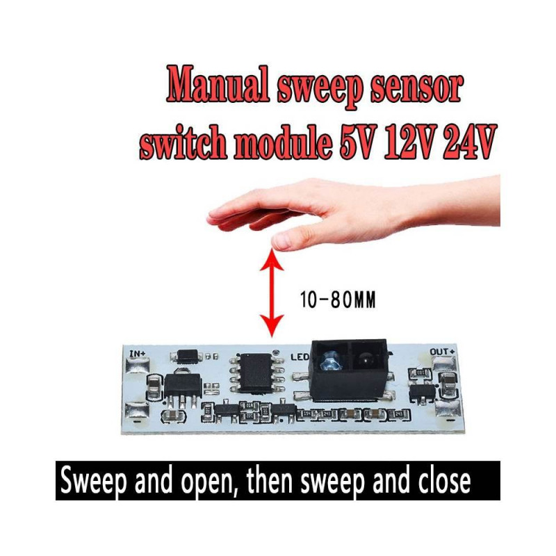 WA-4032A SENSOR SWITCH SIN CONTACTO V2 MEJOR QUE XK-GK-4010A