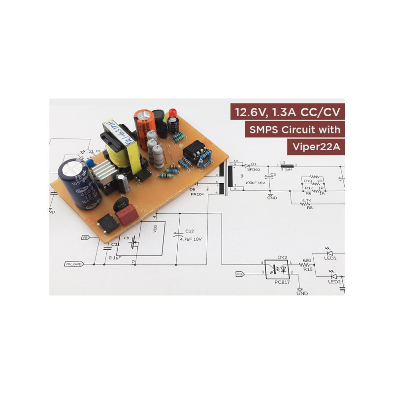 VIPER22A SWITCH PRIMARIO FUENTE DE ALIMENTACIÓN DRIVER