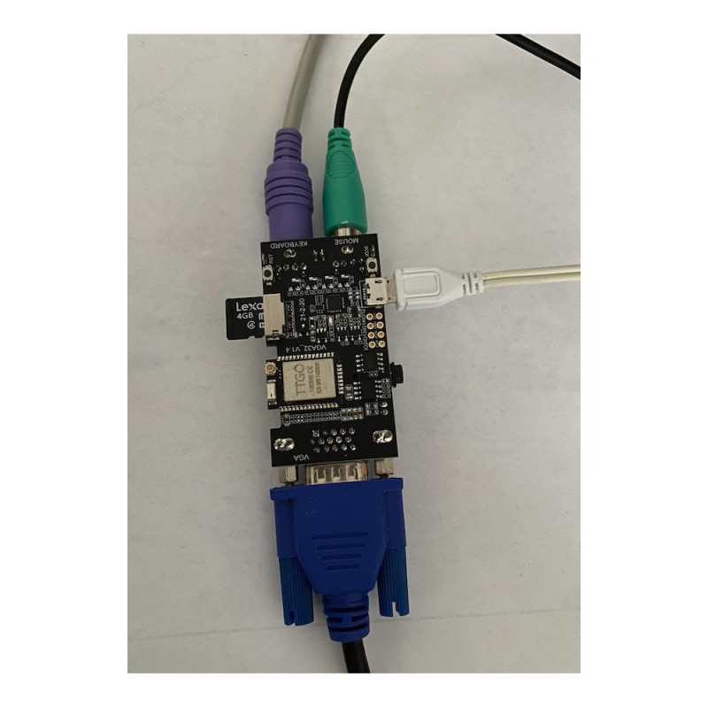 MODULO ESP32 TTGO VGA ENTRADA DE TECLADO MOUSE MONITOR