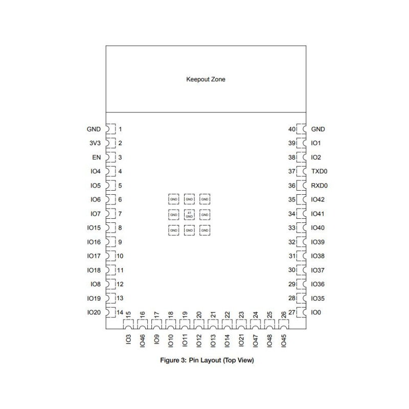 Esp32 S3 Wroom 1u N8r2 MÓdulo Wifi Bluetooth 50 Esp32 S3