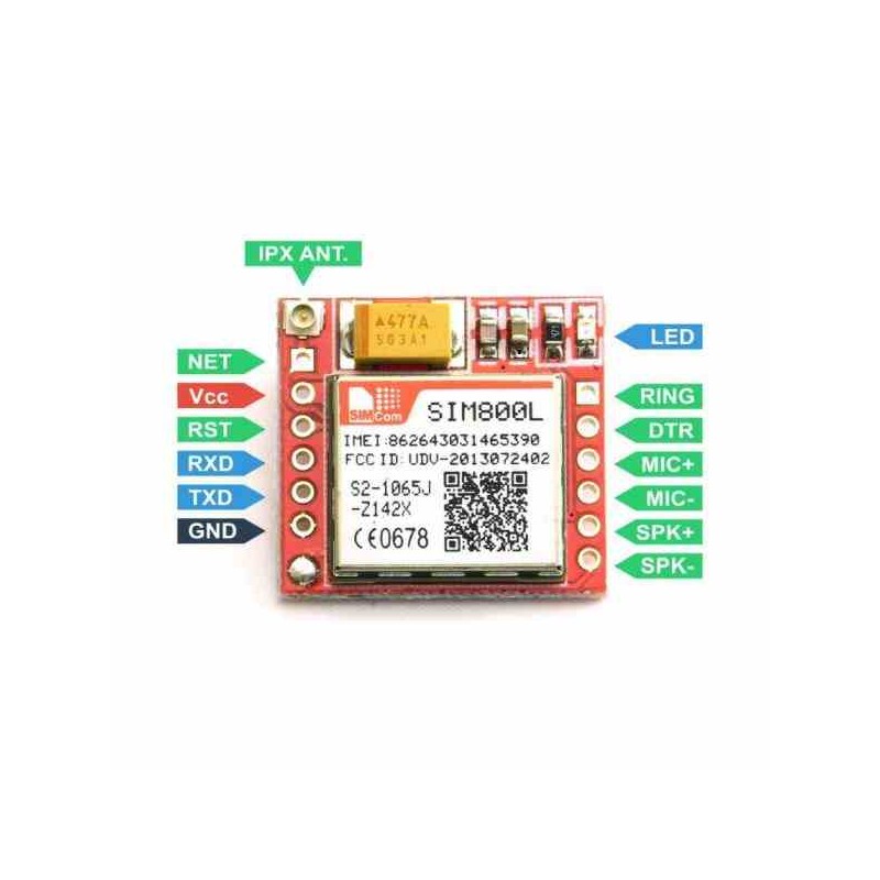 MÓDULO GSM/GPRS CON SIM800L