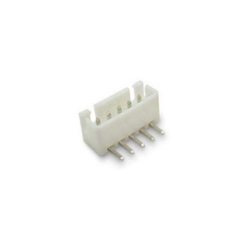 CONECTOR JST 5P MACHO CURVO 90 GRADOS HX2-54