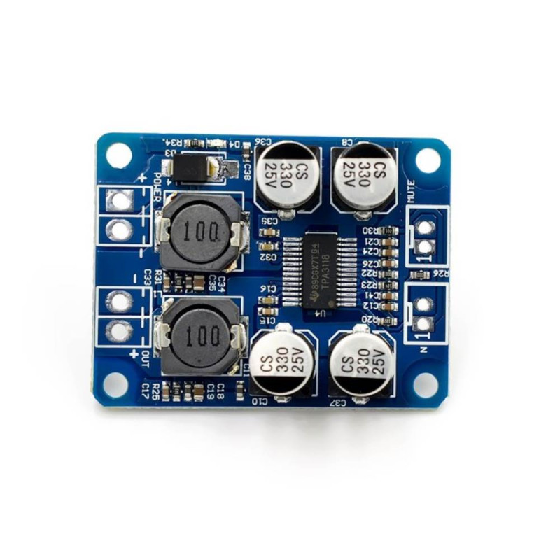 MÓDULO AMPLIFICADOR DE AUDIO MONO 30W TPA3118