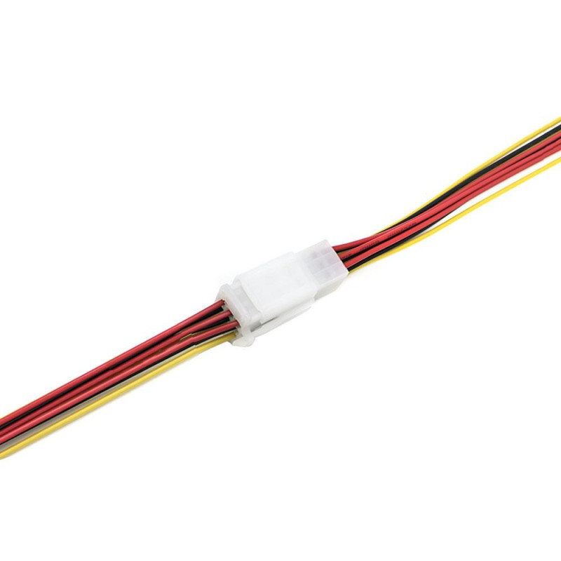 CONECTOR ELECTRICO 9P PARA MOTO O CARRO 2.8MM CON CABLES