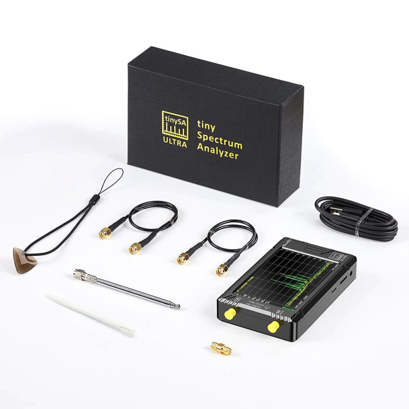 ANALIZADOR DE ESPECTRO 100K-5.3GHZ TINYSA ULTRA + GENERADOR