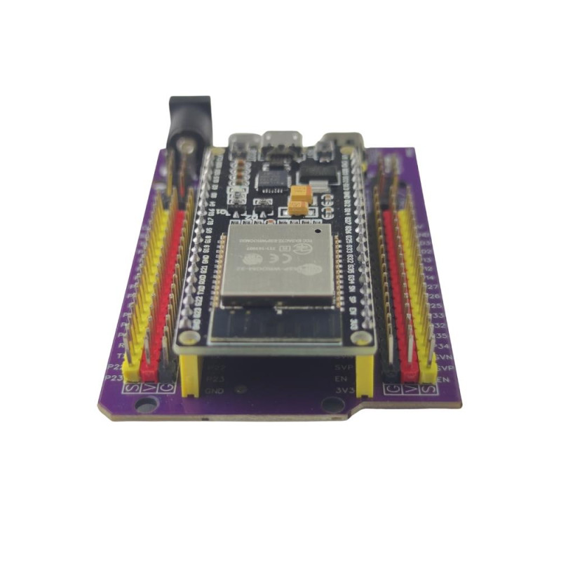 KIT DEVKIT ESP32S WROOM + TARJETA EXPANSION 38PIN SHIELD