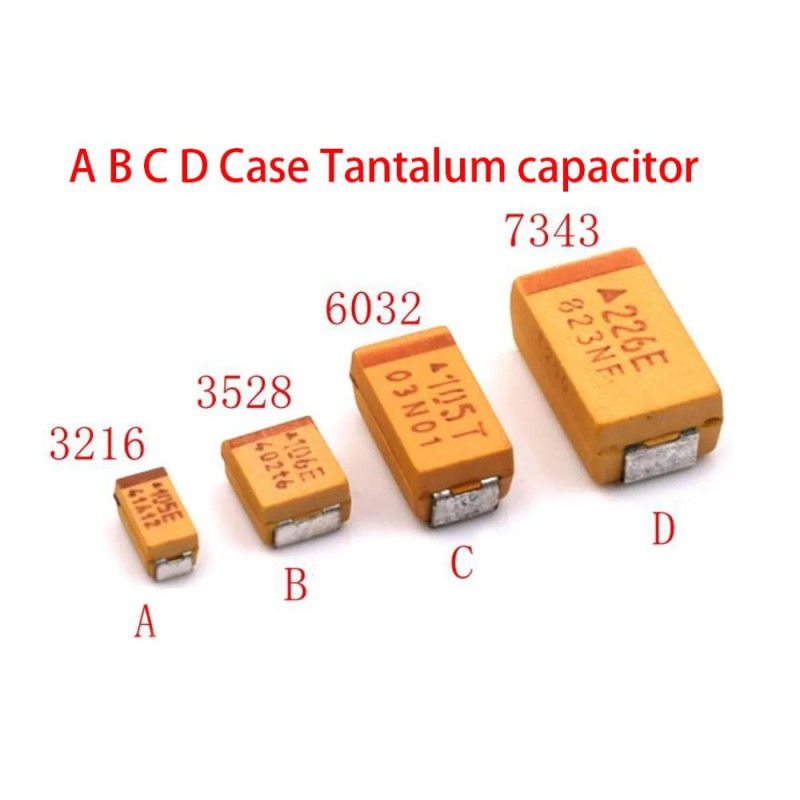 CAPACITOR DE TANTALIO SMD 10UF 106V 35V CONDENSADOR B 3528