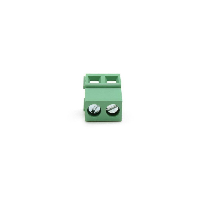 BORNERA VERDE DE 2 PINES TERMINAL BLOCK 5MM KF128-2P