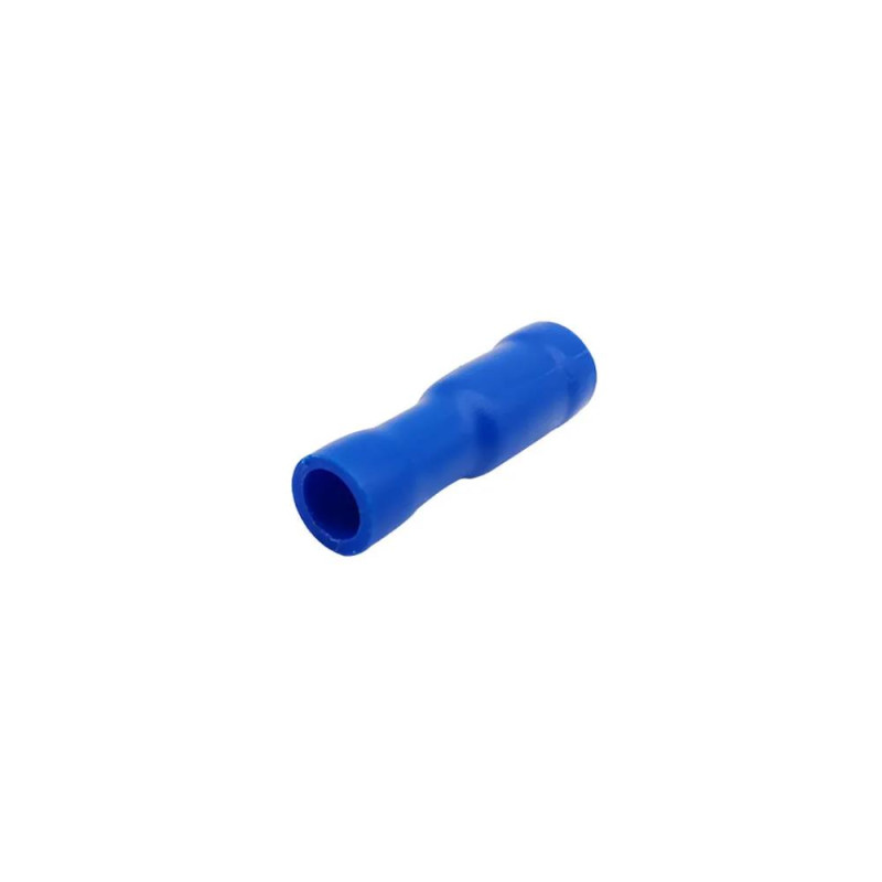 TERMINAL TIPO BALA HEMBRA AEREO 16-14 AWG 4MM AISLADO AZUL
