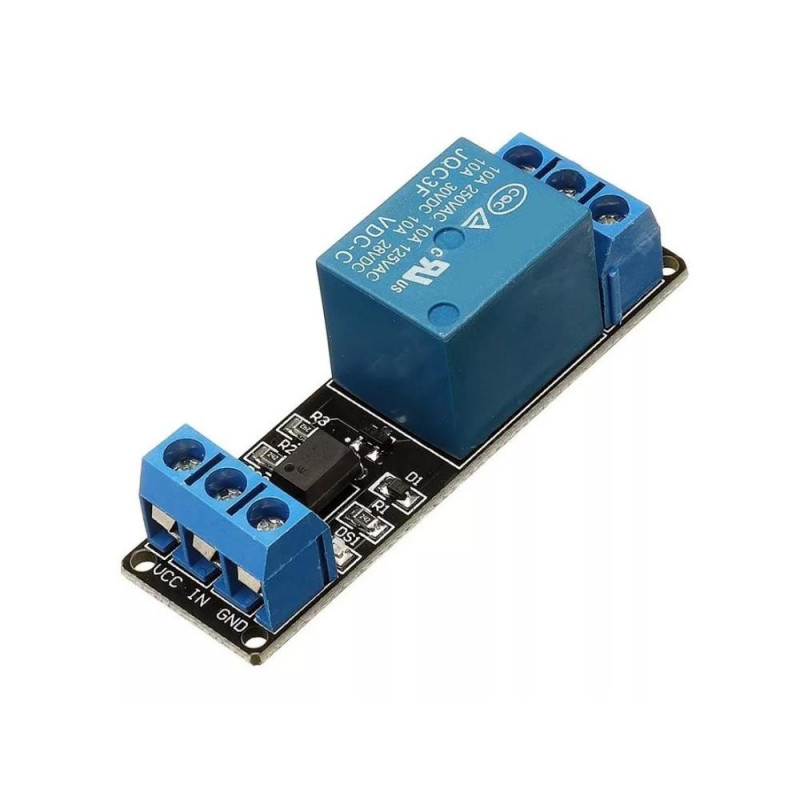 MODULO RELE 5V 1 CANAL CON OPTOACOPLADOR 1CH RELAY
