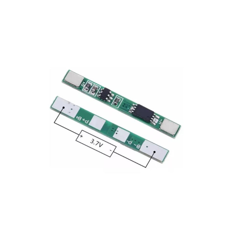 MODULO PROTECCION BATERÍA LITIO 18650 BMS 1S 3A 3.7V