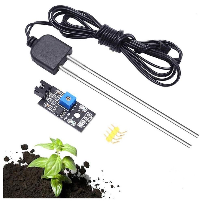 SENSOR HUMEDAD DE SUELO HD-38 INOXIDABLE ANTICORROSIVO HIGRO