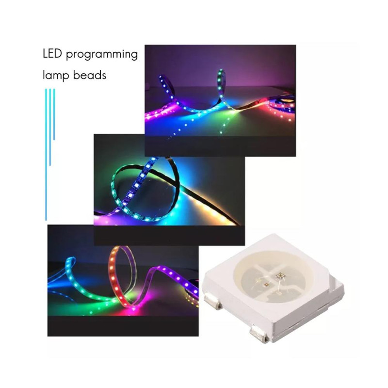 LED SMD RGB WS2812B CHIP PARA CINTA LED (POR UNIDAD)