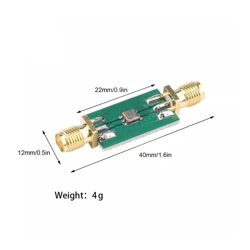 Filtro Pasa Banda 433mhz 50ohm Purificador De SeÑal Rf