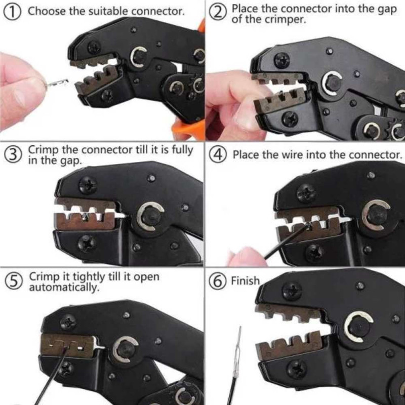 CONECTOR JST SM 6P HEMBRA 2.5MM 6 PINES + ESPADINES