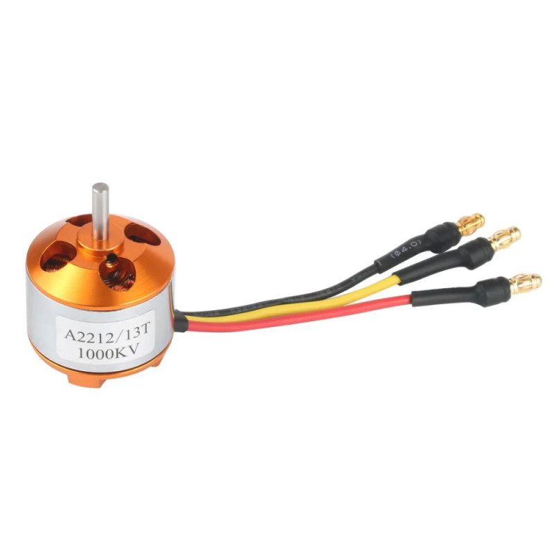 MOTOR BRUSHLESS 1000KV A2212/13T SIN ESCOBILLAS DRON