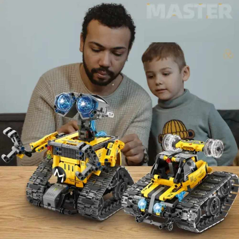 ROBOT EDUCATIVO KIT ARMAR 4 EN 1 WALLE ORUGA CONTROL APP