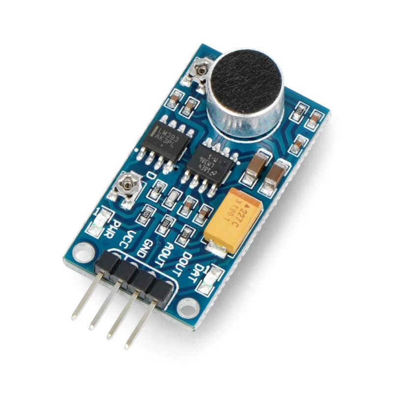 MODULO SENSOR DE SONIDO LM386 DETECTOR CON MICROFONO