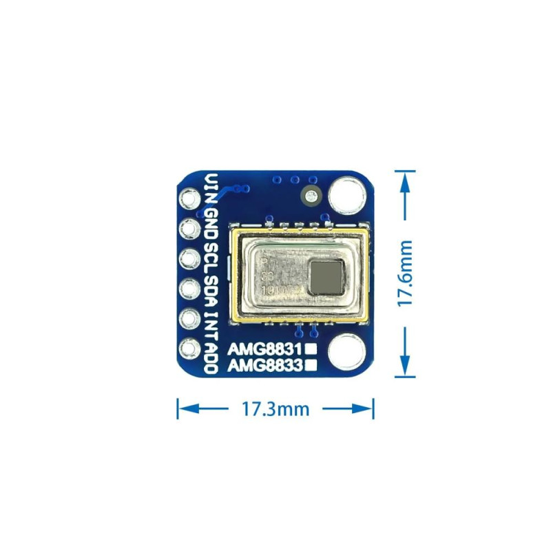 AMG8833 SENSOR DE TEMPERATURA INFRARROJO CAMARA TERMICA