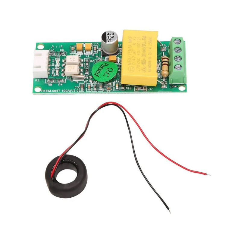 KIT MODULO PZEM004T + SENSOR WATIMETRO VOLTAJE CORRIENTE
