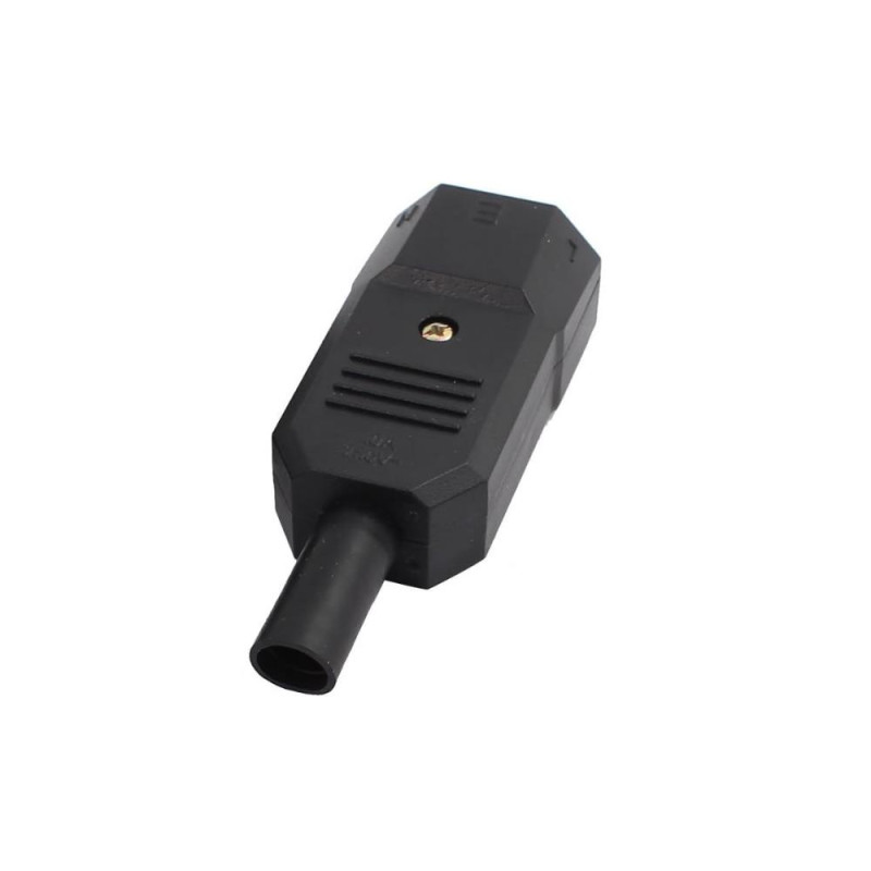 TOMACORRIENTE AEREO MACHO CONECTOR CABLE EXTENSION