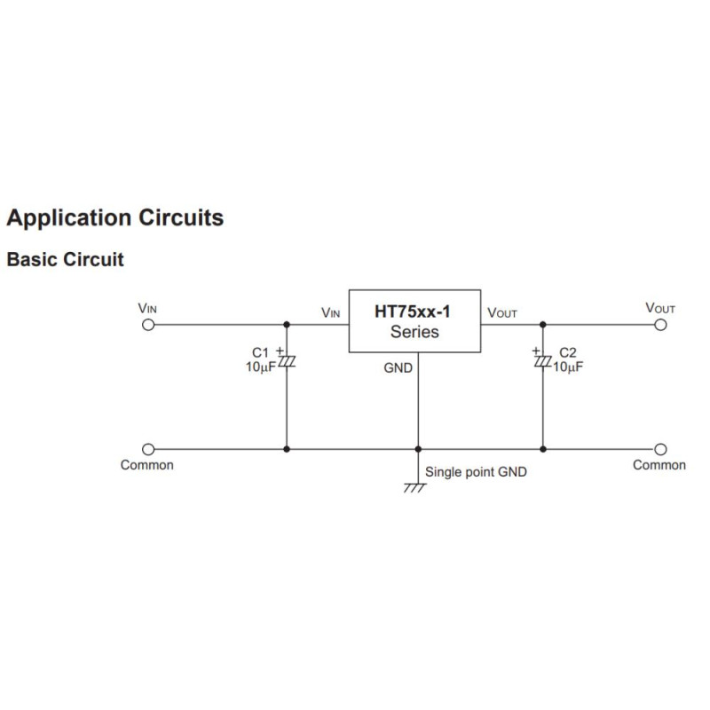 HT7550 REGULADOR DE VOLTAJE LDO 5V SMD MINI 100MA SOT89