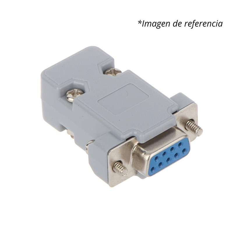 CONECTOR DB9 HEMBRA AEREO PARA CABLE SERIE SERIAL