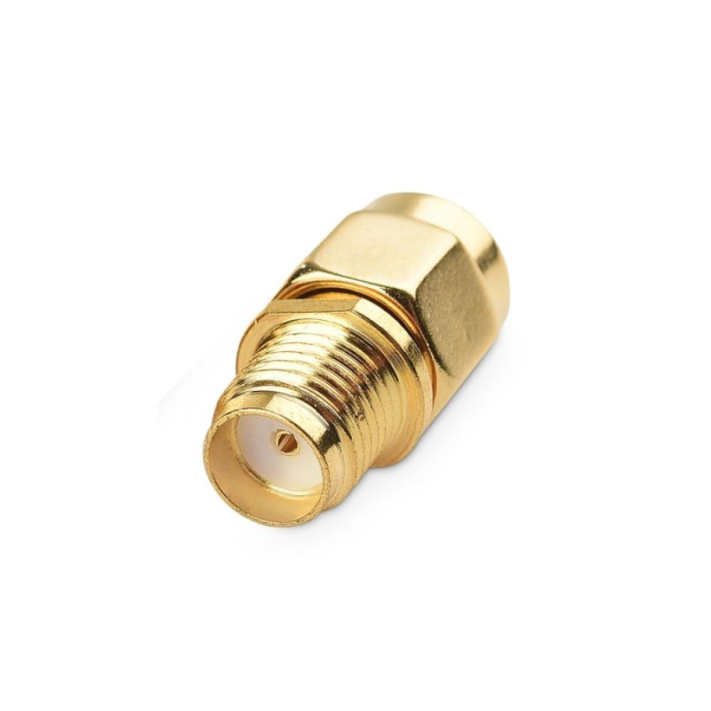 CONVERSOR CONECTOR SMA MACHO A SMA HEMBRA COAXIAL ADAPTADOR